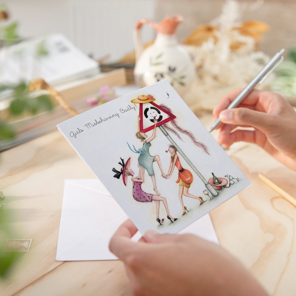 LL194 - Girls Misbehaving Badly – Berni Parker Designs