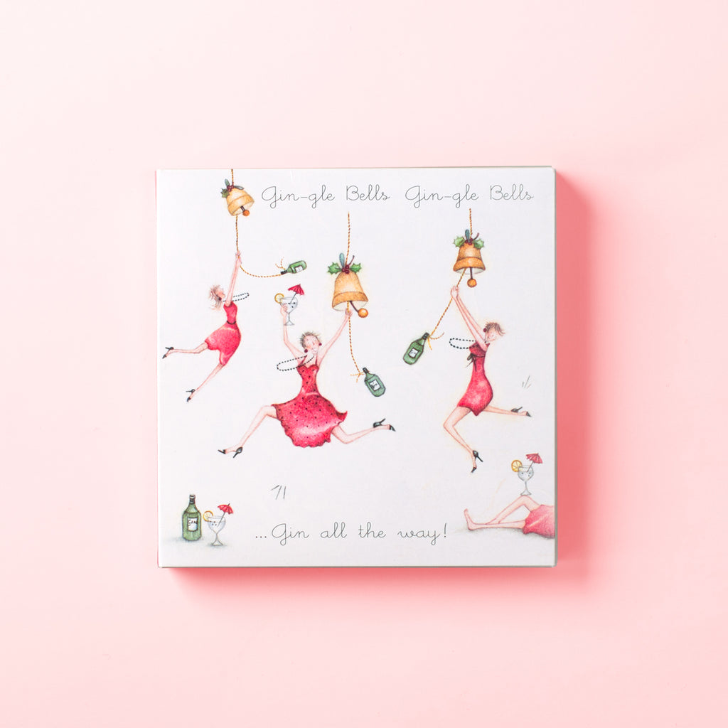 Note Card Set - NC-07- Christmas Card Boxset - Gin-Gle Bells – Berni ...
